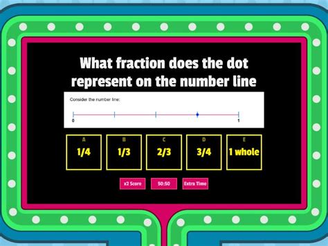 Fractions Recap Pt2 Gameshow Quiz