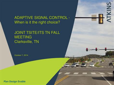 Ppt Adaptive Signal Control When Is It The Right Choice Joint Powerpoint Presentation
