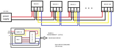 Communication Rs 485 Connecting 100 Devices Avoid Gnd Loop