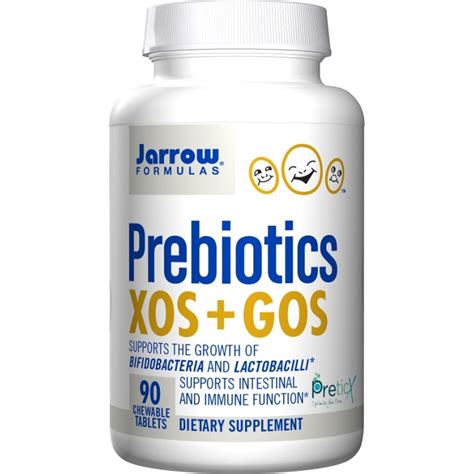 Prebióticos Xos Gos 90 Tabletas Masticables Medicomaterialshop