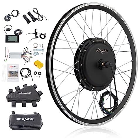 Premium 26 Inch Front Wheel Electric Bike Conversion Kit With Battery