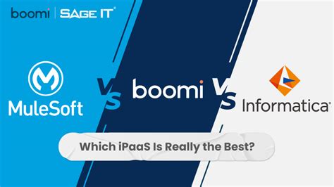 Mulesoft Vs Boomi Vs Informatica Which Ipaas Is Really The Best