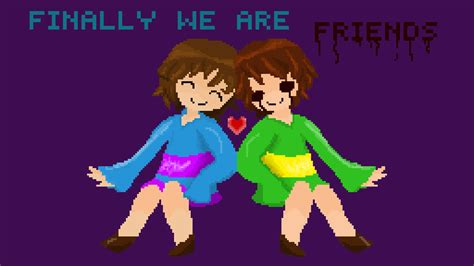 Editing Chara And Frisk Free Online Pixel Art Drawing Tool Pixilart