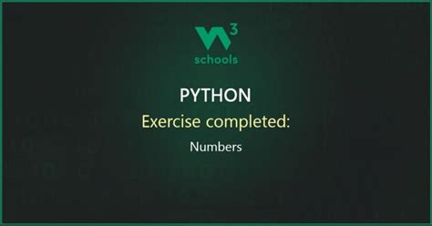 Completed Python Numbers Exercise Krisha R Posted On The Topic Linkedin