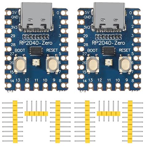 2pcs rp2040 zero rp2040 usb c connector for raspberry pi