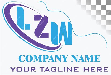 Premium Vector Lzw Letter Logo Design