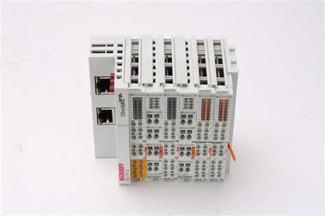 Beckhoff Ek1914 Ethercat Coupler W El9100 El9184 El5001 2x El7201 Ntc Tech