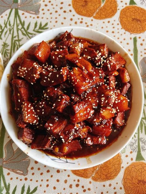 【家常红烧肉的做法步骤图，家常红烧肉怎么做好吃】时尚anne酱下厨房