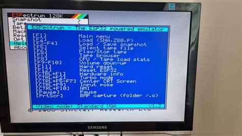 Zxspectrum Emulator On Esp32 Espectrum