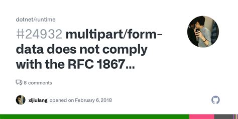 Multipartform Data Does Not Comply With The Rfc 1867 Standard · Issue 24932 · Dotnetruntime