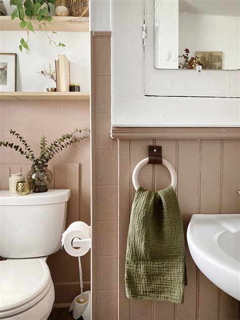 Simple Bathroom Makeover Renter Friendly The Merrythought