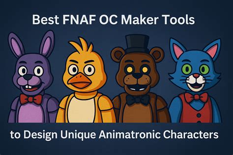 4 Top Ai Fnaf Oc Maker Tools 2025 [step By Step Guide]