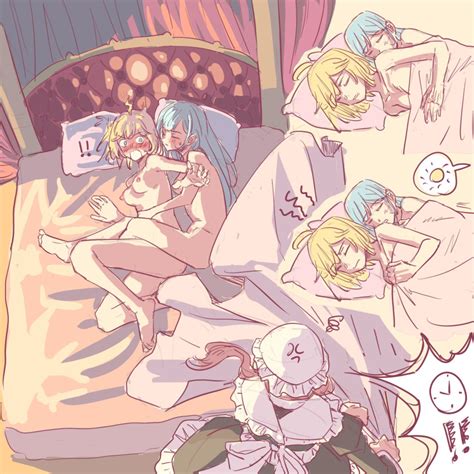 Rule 34 3girls After Sex Ahoge Anisphia Wynn Palettia Annoyed Arm