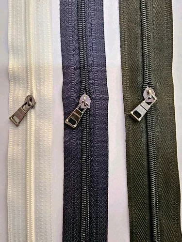 Black Plain H Puller Cfc Zipper Size 8 Inch At ₹ 120piece In New