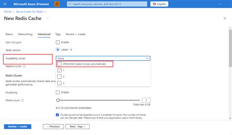 Enable Zone Redundancy For Azure Cache For Redis Azure Cache For Redis Azure Docs