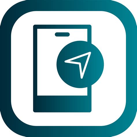 Navigation App Vector Icon Design 20352590 Vector Art At Vecteezy
