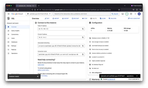 implementing cloud sql cloudnetdevops