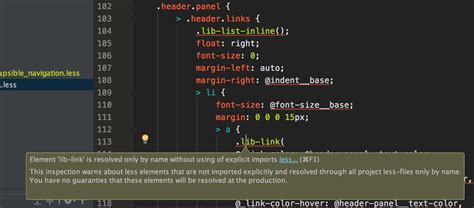 Magento PhpStorm LESS Variables Magento Stack Exchange