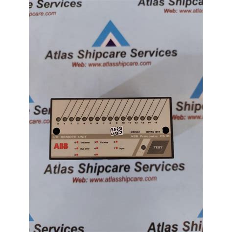 ABB ICSI16D1 I O REMOTE UNIT Atlas Shipcare Services