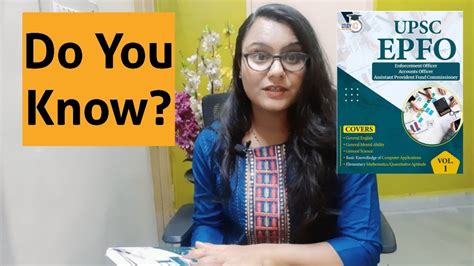 Best Book For Upsc Epfo Apfc And Ao Eo Best Book For Upsc Epfo 2023 Exam Youtube