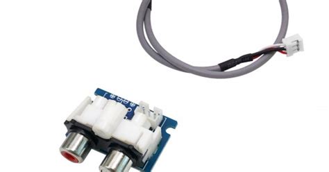 Rca Tulp Cinch Female Board Met Jst Ph Compatible Kabel Rcaboard