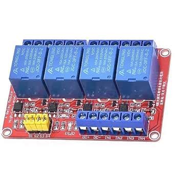 MODULE RELAIS V CANAUX HIGH LOW HAUT BAS DIY REMPLACEMENT COMPATIBLE AVEC ARDUINO