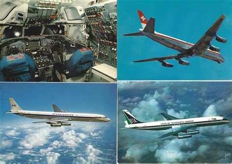 Swissair Douglas Dc8 4 Ak 10 15 Vintage Gebraucht In Bassersdorf Für