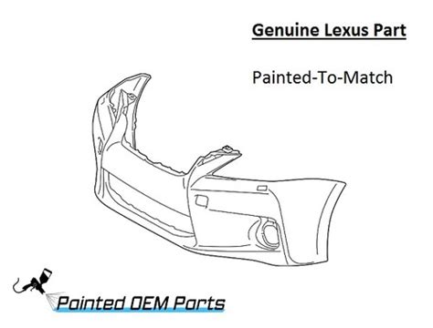 Painted 2011 2013 Lexus Ct200h Front Bumper Cover Genuine Oem