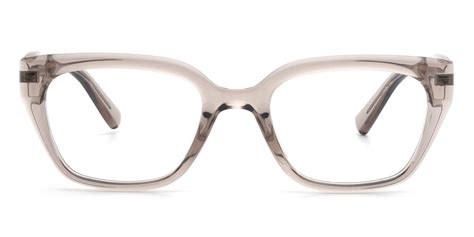 Divine Rectangle Grey Glasses For Men And Women Lensmart