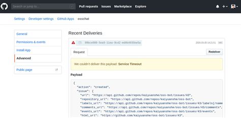 We Couldnt Deliver This Payload Service Timeout · Issue 45 · Kaiyuansheosschat · Github