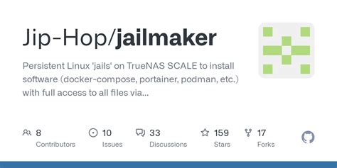 GitHub Jip Hop Jailmaker Persistent Linux Jails On TrueNAS SCALE To Install Software