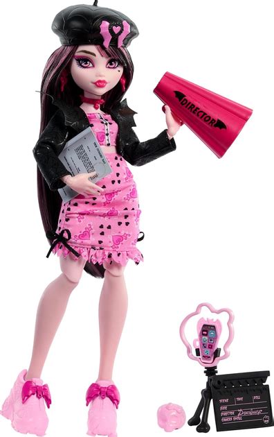 Лялька Монстер Хай Дракулаура Кіноклуб Книга страху Monster High ...