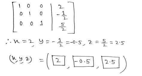 Solved Solve The System By Gaussian Elimination 01 07 03