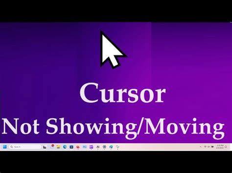 Mouse Cursor Not Showing Or Not Moving In Windows 10 Or Windows 11 How