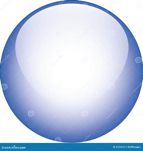Vector Blue Glass Button Stock Illustration Illustration Of Select