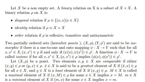 Solved Let X Be A Non Empty Set A Binary Relation On X Is A