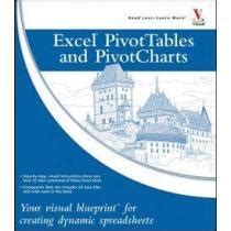 Libro Excel Pivot Tables And Pivotcharts Your Visual Blueprint For Creating Dynamic Spreadsheets