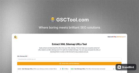 Free Tool To Extract And Download Xml Sitemap Urls
