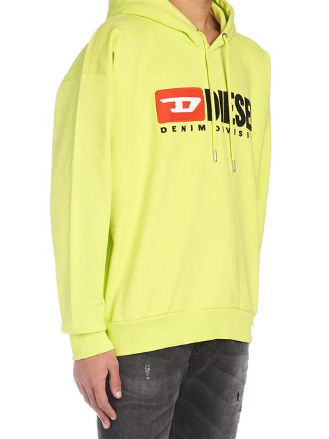 Diesel Diesel Hoodie - Yellow - 10835055 | italist
