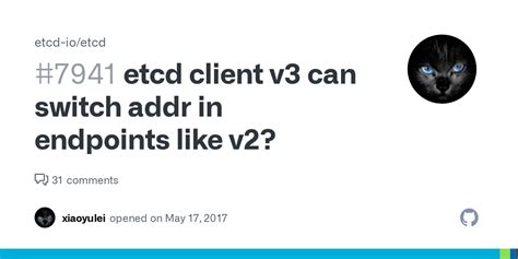 etcd client v3 can switch addr in endpoints like v2 · issue 7941