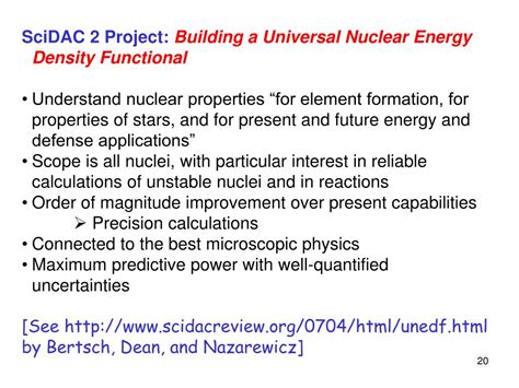 Ppt Unedf Building The Microscopic Nuclear Energy Density Functional Powerpoint Presentation