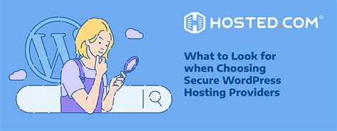 choosing secure wordpress hosting providers