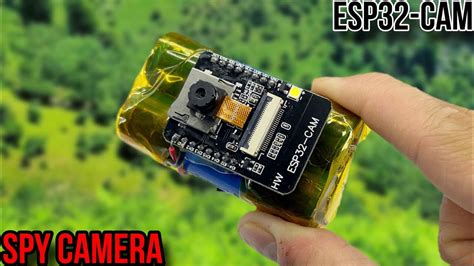 How To Make A Small Spy Cameracctvwith Esp32 Cam Youtube