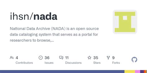 GitHub Ihsn Nada National Data Archive NADA Is An Open Source Data Cataloging System That
