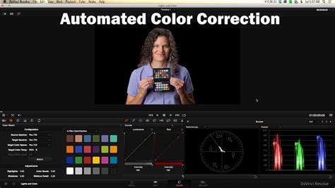Davinci Resolve 11 Color Match Automate Color Correction Youtube