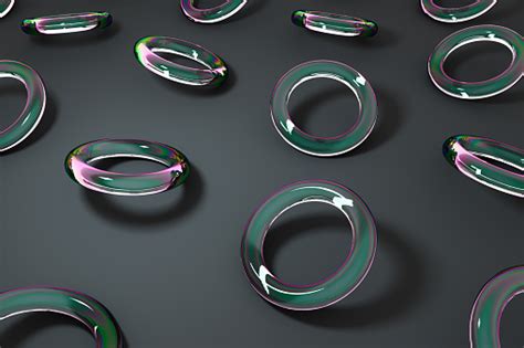 3d 유리 기하학적 모양 개체 어두운 배경에 Ncolor 반사 및 그림자 추상 컴퓨터 렌더링 그림입니다 0명에 대한 스톡 사진 및 기타 이미지 Istock