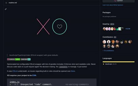 Xo A Linter For Javascript Rating And 67 Alternatives Analysis Tools