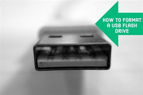 Format USB Flash Drive FAT FAT NTFS ExFAT