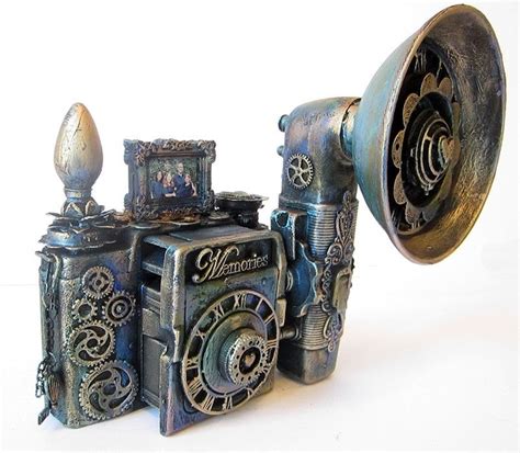 Altered Camera How To Make A Piece Of Assemblage Art Decorating On