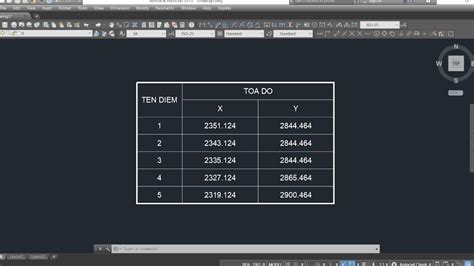 cách xuất toạ độ trong cad sang excel chính xác nhất